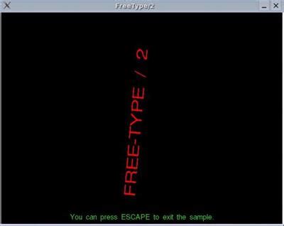 Freetype Opengl
