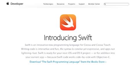 新プログラミング言語swiftで、アプリ開発が更に楽しく！