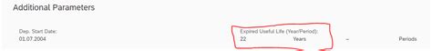 Solved Viewing Expired Useful Life For Multiple Assets Sap Community