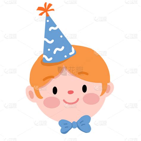 手绘 生日装饰元素2 男孩