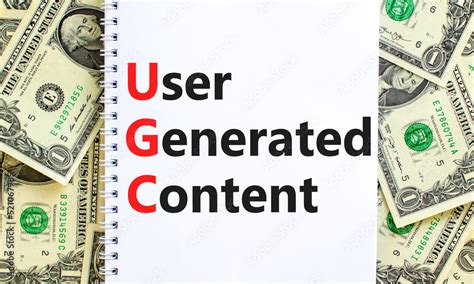 Ugc User Generated Content Symbol Concept Words Ugc User Generated