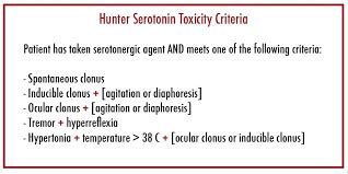 Serototonin Syndrome Flashcards Quizlet