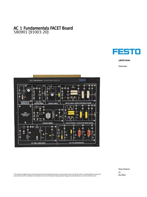 Ac 1 Fundamentals Facet Board Pdf Electrical Impedance Inductance