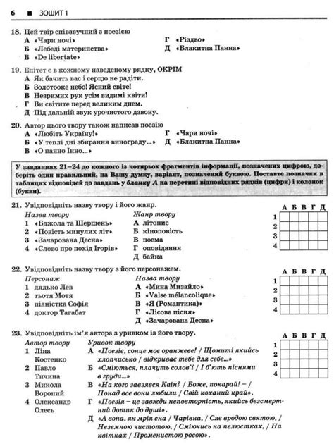 ЗНО 2024 Українська мова і література Типові тестові завдання Заболотний О В Заболотний В В