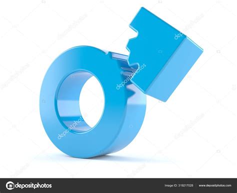 Мужской половой символ со сломанной стрелой стоковое фото ©talaj 319217028