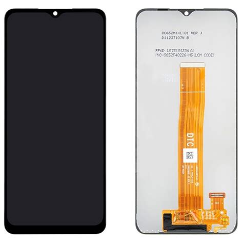 Дисплей для Samsung A125F Galaxy A12 + тачскрин (черный) (100% LCD ...