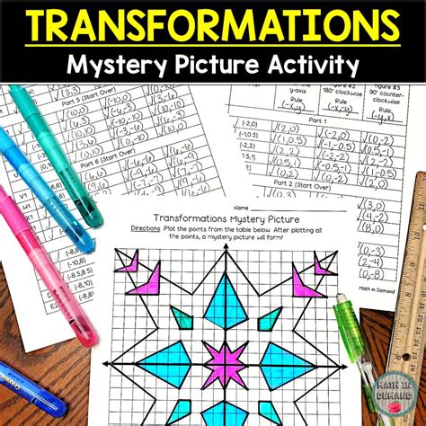 Transformations Snowflake Activity Math In Demand