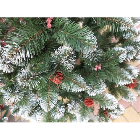 Ялинка Кармен з шишками і калиною 2 20 м купити в 🎄 Хатинка юа