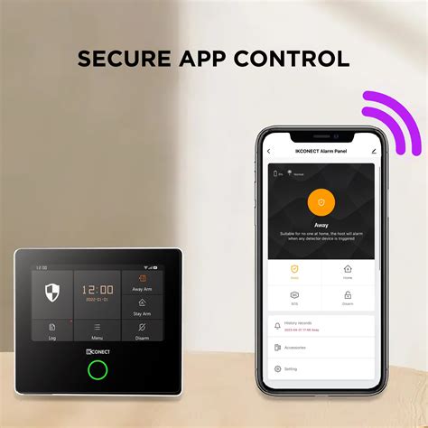 Smart Security Alarm Kits Ik Sas2 Smart Security Alarm Panel Kit