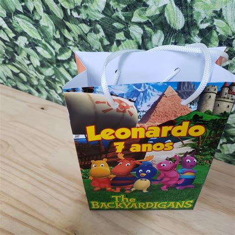 Backyardigans Sacola Personalizada Pronta Entrega Elo7