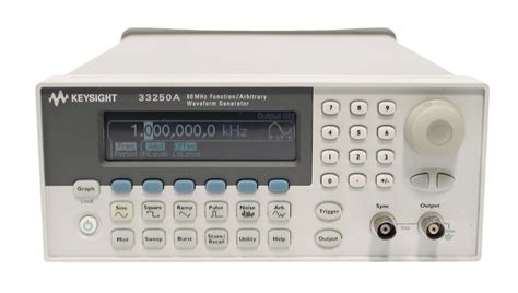 Agilent 33250a Function Arbitrary Waveform Generator 2c 80 Mhz For Sale Online Ebay