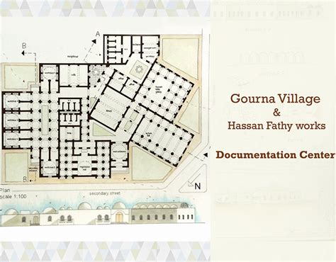 Gourna Village Andhassan Fathy Works Documentation Center 6 Images