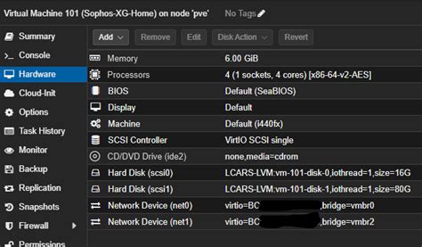 Hide Pve Host Behind Sophos Firewall Rproxmox