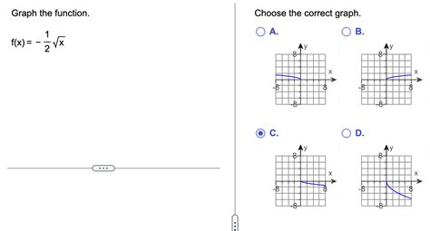 Solved Graph The Functionfx 12x2choose The Correct