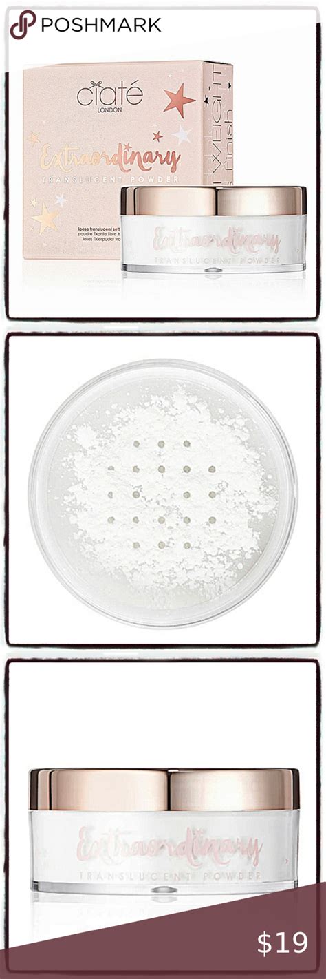 Ciate London Extraordinary Translucent Powder New Translucent Powder Ciate Setting Powder