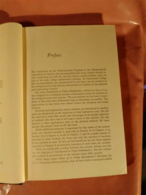 Finite Mathematical Structures By Kemeny John G Mirkil Hazleton