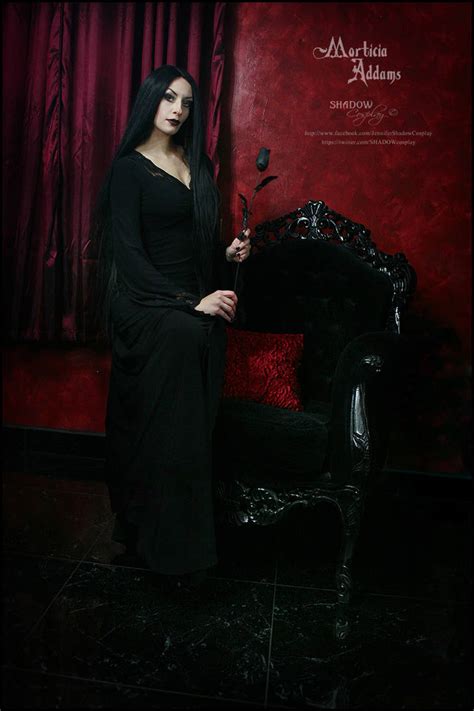 Morticia Addams Cosplay By Daelyth On Deviantart