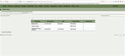 2 demos with different behavior openemr development openemr community