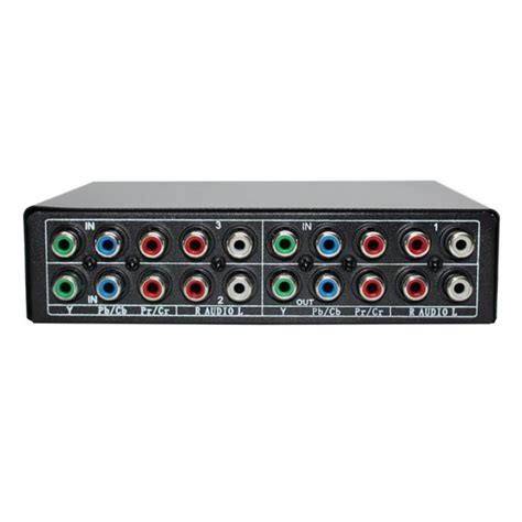 Sdfz Rgb Component Switch Selector 5 Rca 3 Way Ypbpr Cable Component
