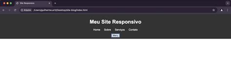 Como Criar Um Site Responsivo Usando HTML CSS E JavaScript Arttech