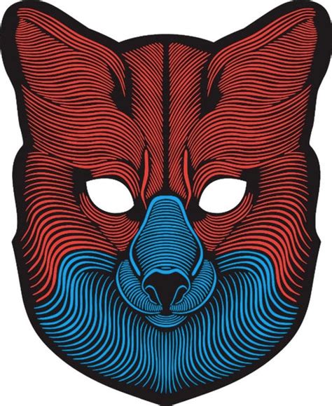 Sound Reactive Led Mask Sooknewlook