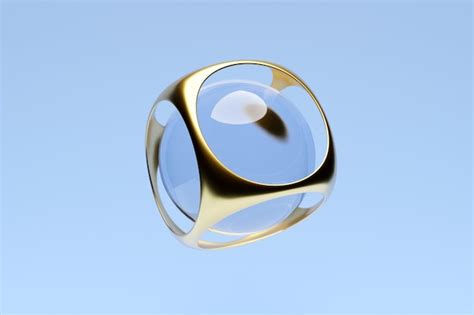 Premium Photo 3d Illustration Lighting Cube With Transpaent Ball