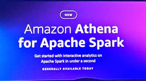Soumil S On Linkedin Amazon Athena For Apache Spark Read More Es7yyryb Learn