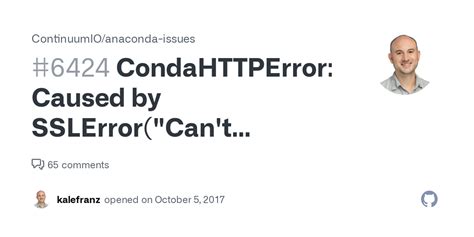 Condaerror Caused By Sslerrorcant Connect To Url Because The Ssl Module Is Not