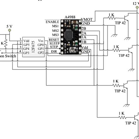 The Stepper Motor Control Circuit Download Scientific Diagram
