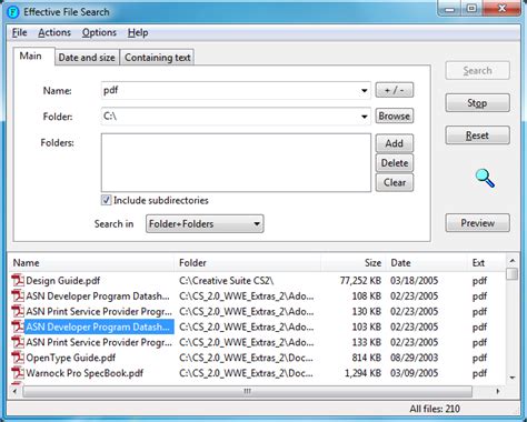 Effective File Search Free Download Software Reviews Downloads News Free Trials