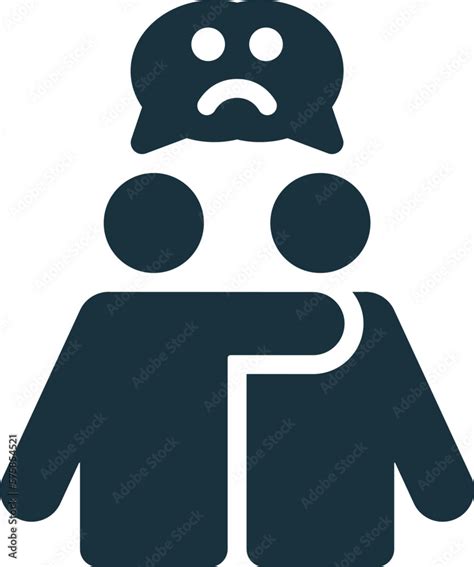 Empathy Icon Monochrome Simple Sign From Core Values Collection Empathy Icon For Logo