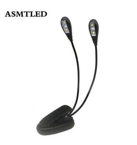 집게스탠드 집게형 조명 클립 Led 등 2 듀얼 독서등 4 클립온 램프 Usb 북 라이트 음악 스탠드 노트북 티몬