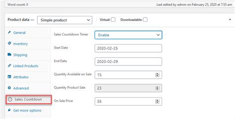 Woocommerce Sales Countdown Timer And Discount Plugin