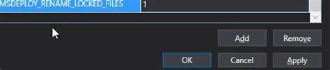 Fixing The Error Web Deploy Cannot Modify The File On The Destination Because It Is Locked By