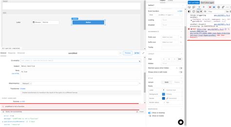 Send Email With Attachments Fails 💬 App Building Retool Forum