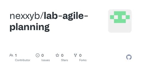 Github Nexxyb Lab Agile Planning