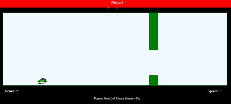 Simple Flying Bird Game In Javascript Free Source Code Sourcecodester