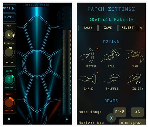 IPhone MIDI Instrument And Motion Controller App