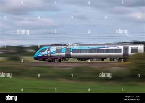 First Transpennine Express Caf Class 397 Electric Train 397012 At Speed