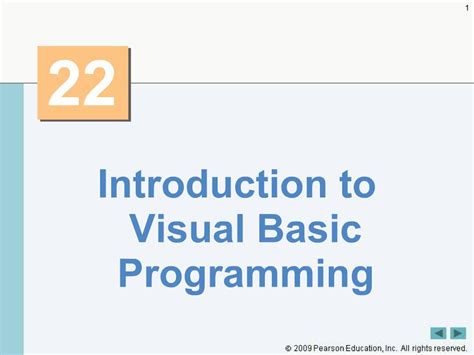 Ppt Introduction To Visual Basic Programming Powerpoint Presentation Id877862