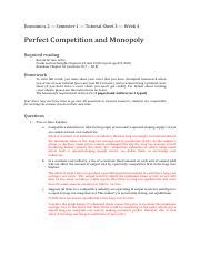 Tutorial Sheet Answers Pdf Economics Semester Tutorial Sheet