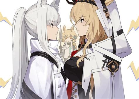 Platinum Nearl Nearl The Radiant Knight And Viviana Arknights