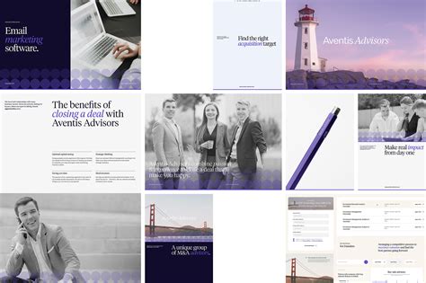 Aventis Advisors Visual Identity Fonts In Use