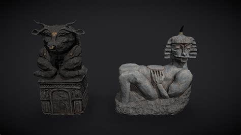 Demon Busts Vincent Gernand 3d Model By Vincent Gernand Vincentgernand [f309389] Sketchfab