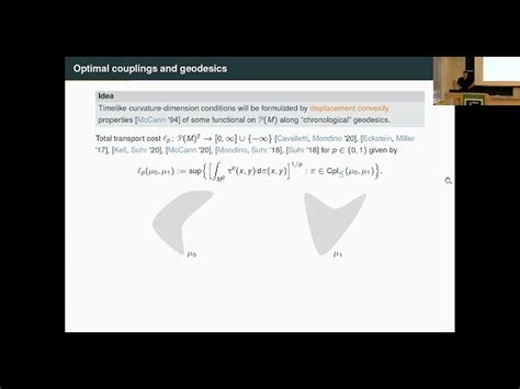 Free Video Timelike Curvature Dimension Conditions For Lorentzian