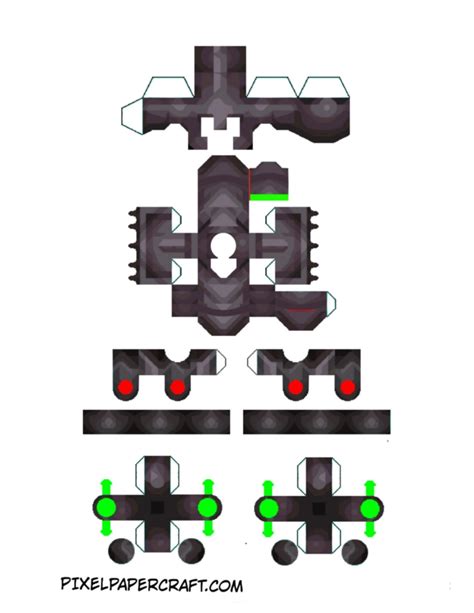 Sword Minecraft Papercraft Armor Pixel Papercraft Hd Bendable Netherite