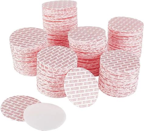 Diy 200pcs Pressure Sensitive Seals 2 5 Foam Lid Liners Bottle Cap