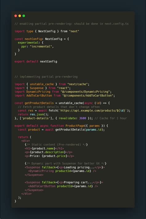 Partial Pre Rendering In Nextjs Partial Pre Rendering Is An