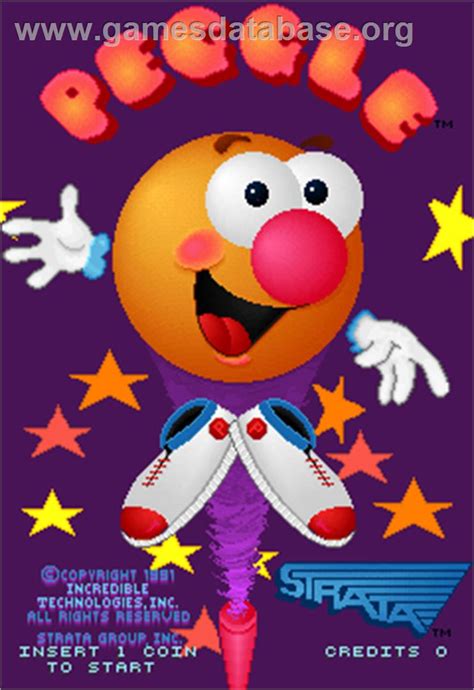 Peggle Arcade Artwork Title Screen