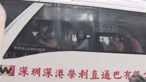 內地核酸檢測支援隊成員離開香港 Now 新聞